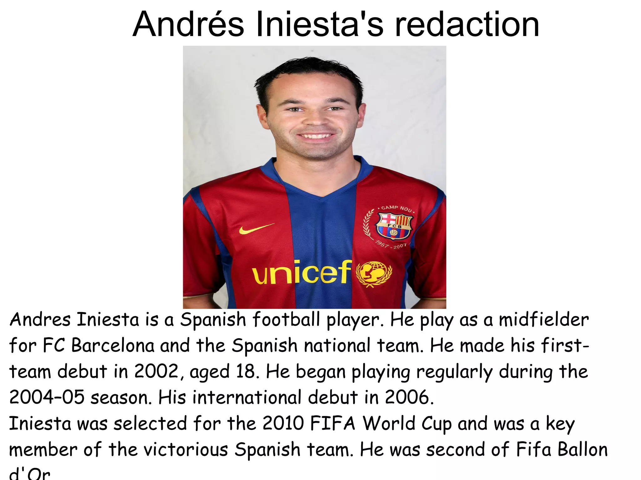Iniesta | PPT