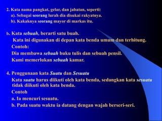 Penggunaan kata Ini & Itu dalam kalimat.ppt