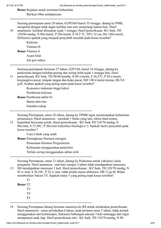 contoh materi ukom 2024,baca baca ya pdf | PDF