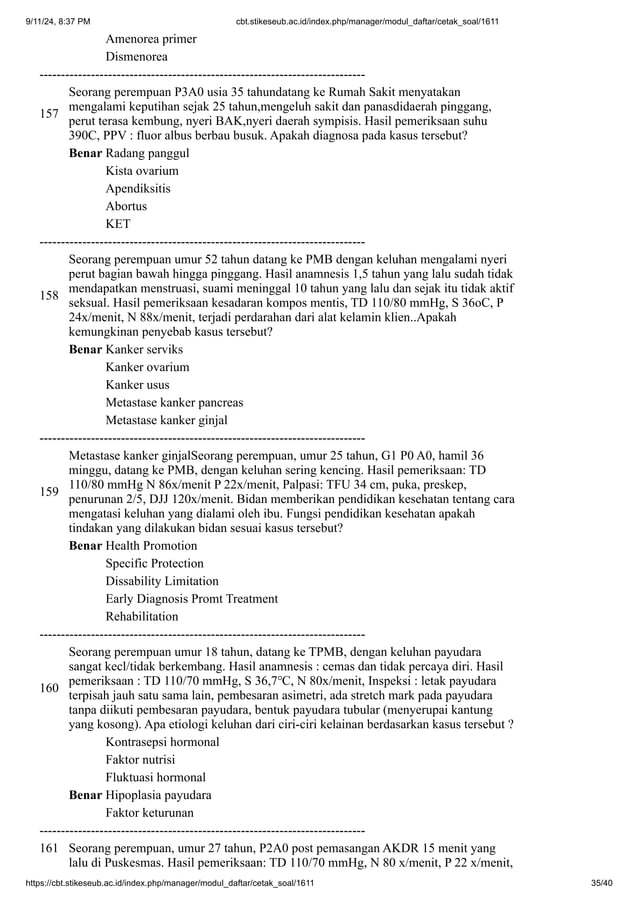 contoh materi ukom 2024,baca baca ya pdf | PDF