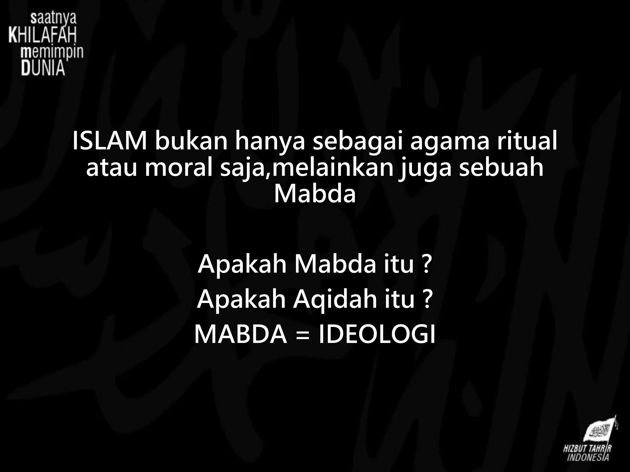Inilah Islam Ideologis penting untuk dipahami.pptx