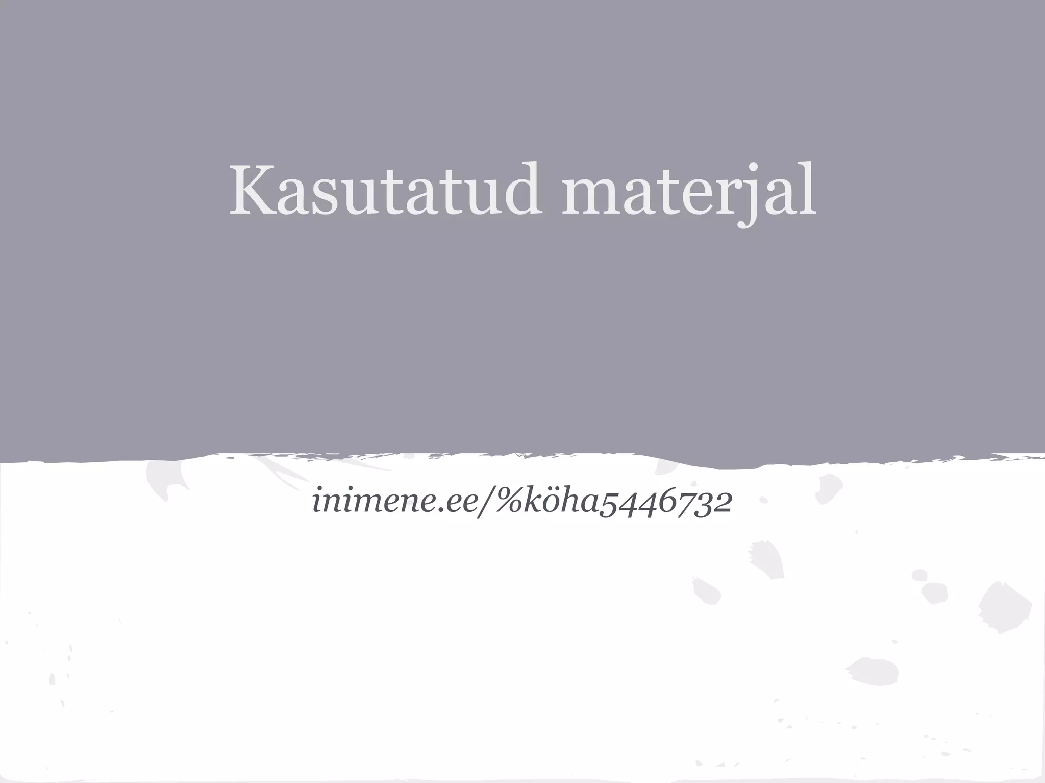 Inimese õpetus | PPT