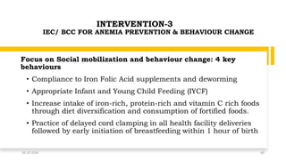 INTENSIFIED NATIONAL IRON PLUS INITIATIVE | PPTX