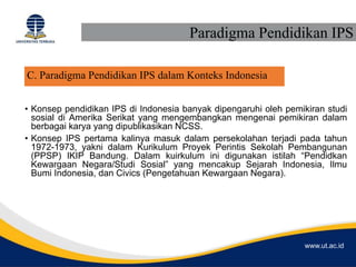 Inisiasi 1 Modul 1.Paradigma Pendidikan IPS | PPTX
