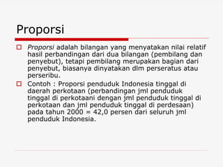 Dasar-Dasar Demografi | PPT