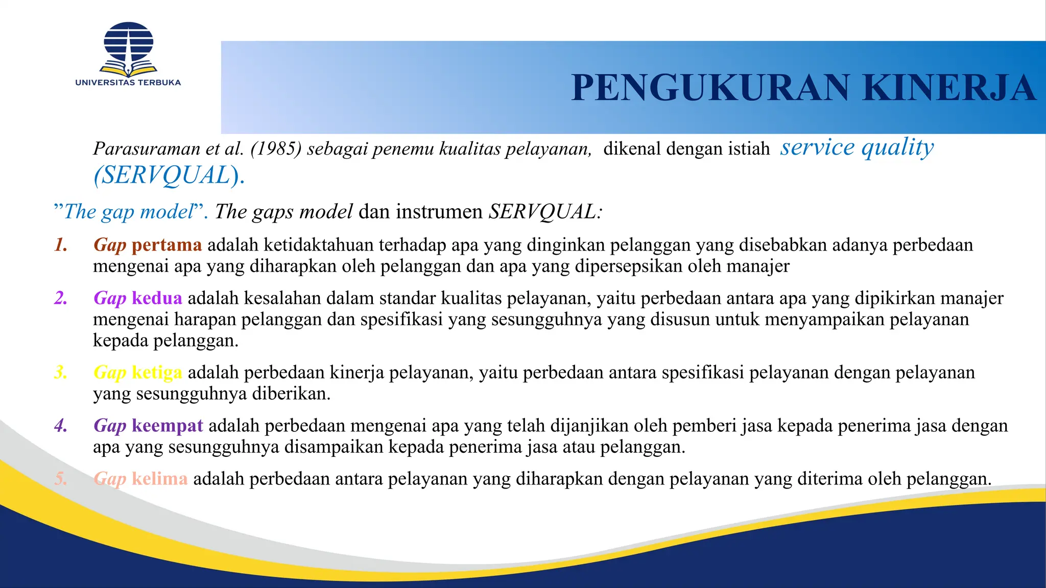 Pengukuran Kinerja Pengukuran Kinerja Pengukuran Kinerja | PPTX