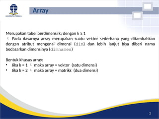 Inisiasi 4 Penggunaan Array dan Matrix.pptx