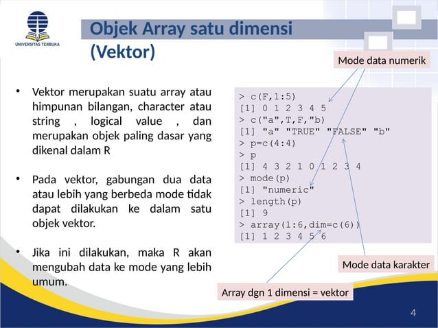 Inisiasi 4 Penggunaan Array dan Matrix.pptx