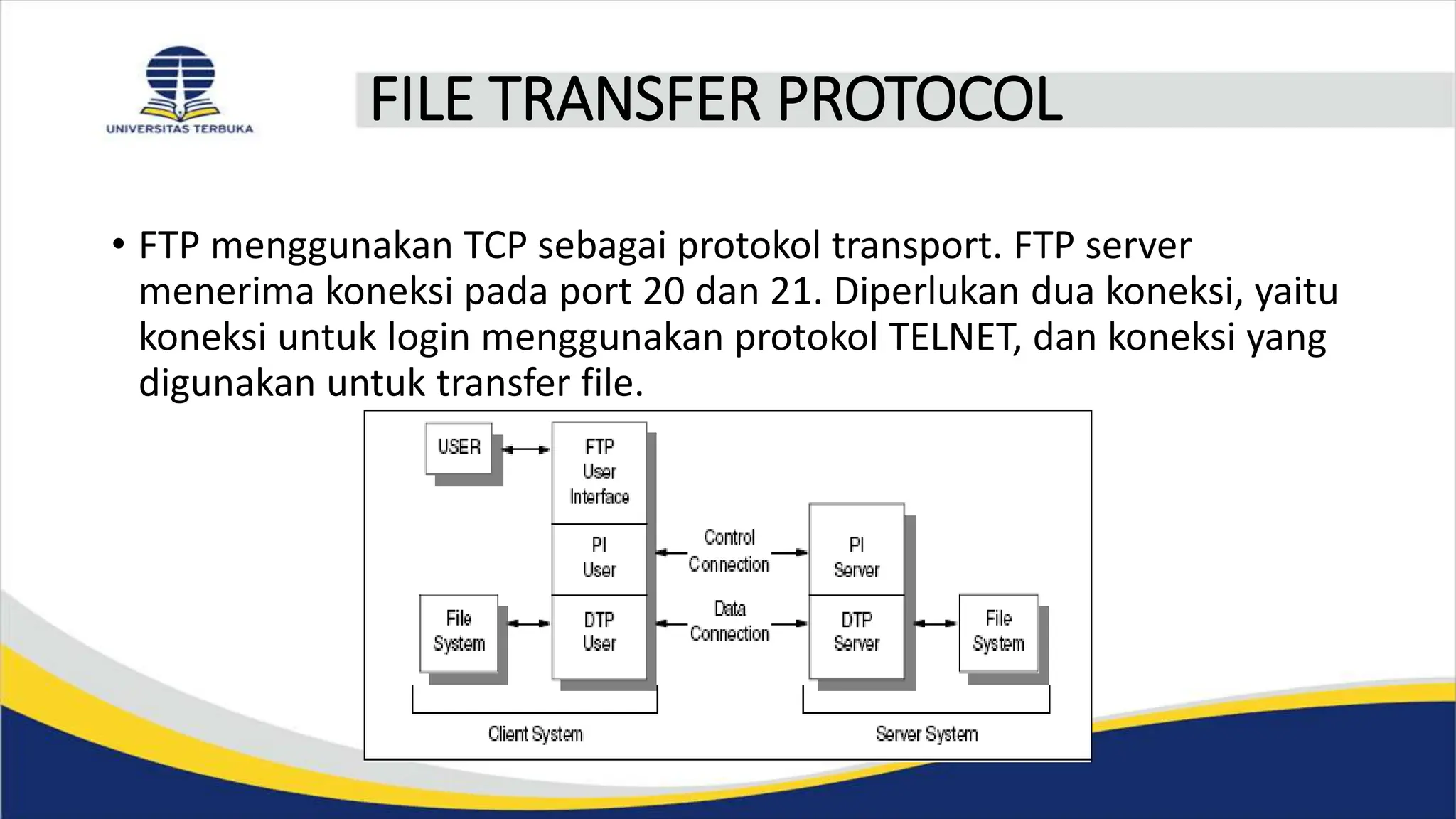 Inisiasi_AB10_JaringanKomputer_Eksekusi Jarak Jauh dan Protokol Transfer File | PPTX