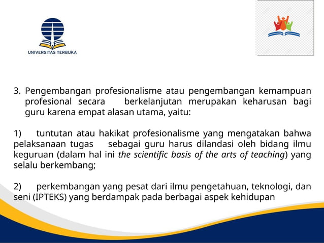 Menjadi Guru Profesional Abad abad ke 21 | PPTX