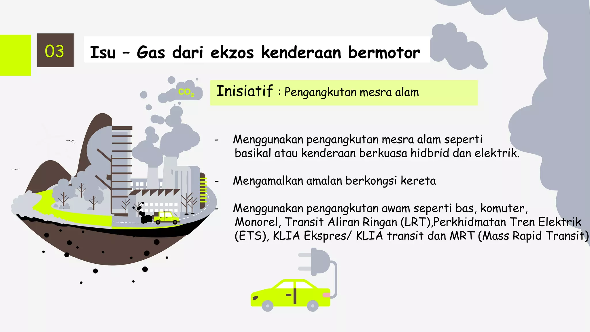 Inisiatif dalam menangani isu isu kelestarian alam | PDF