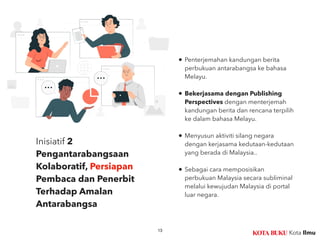 Inisiatif Memajukan Perbadanan Kota Buku 2022 | PDF
