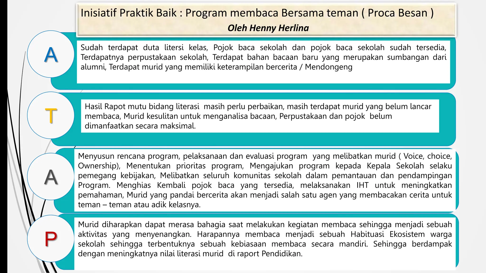PPT Inisiatif Praktik Baik Pengajar praktik | PPTX