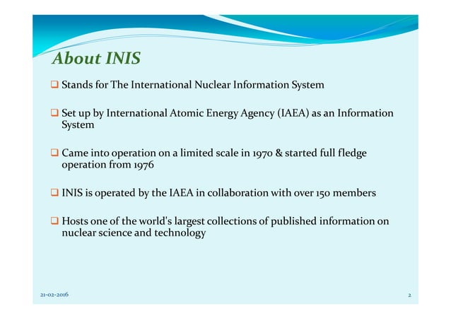 Inis ppt | PPT