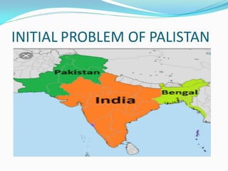 Initail problem of pakistan [autosaved] | PDF