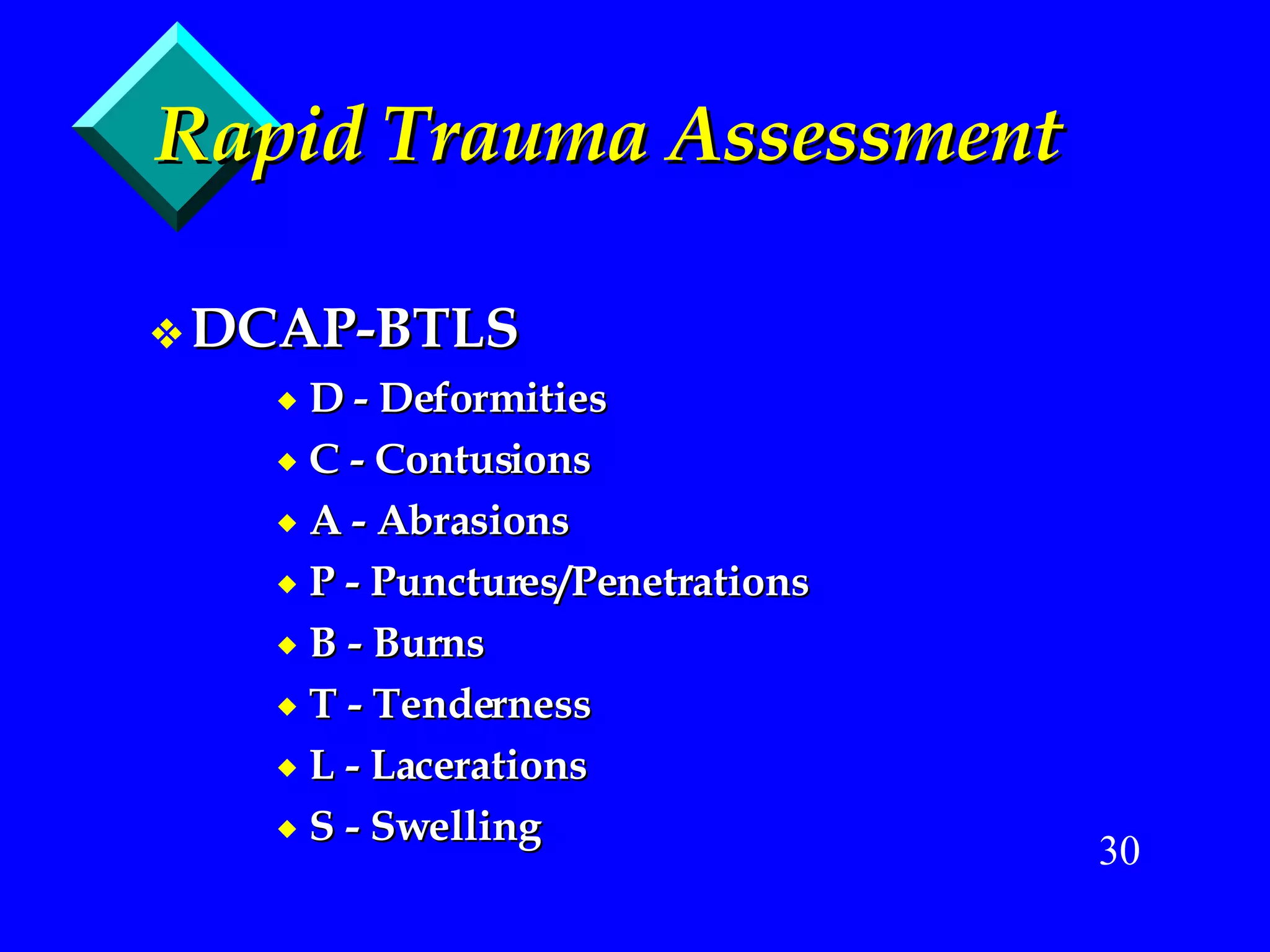 Initial Assess Trauma | PPT