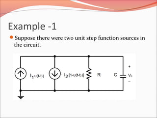 Initial and final condition for circuit | PPT