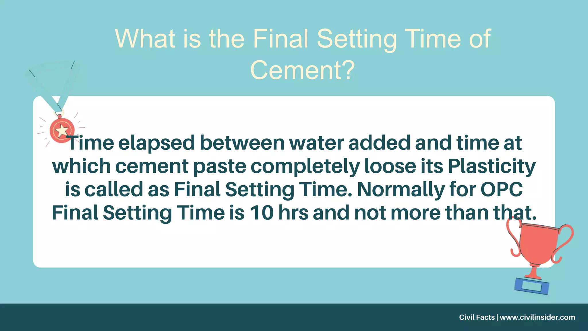 How to determine Initial and Final Setting Time of Cement? | PPTX | Science