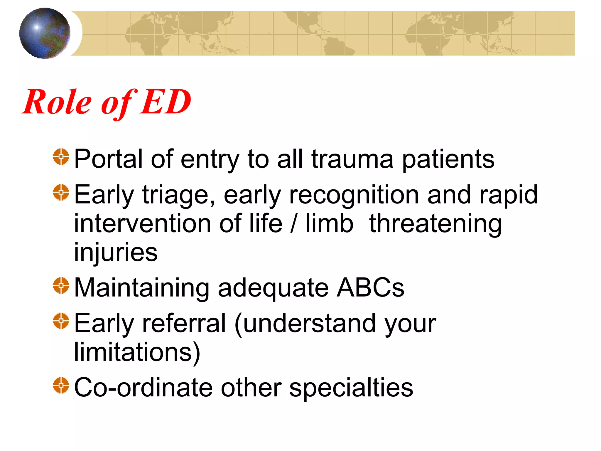 Initial approach to trauma | PPT