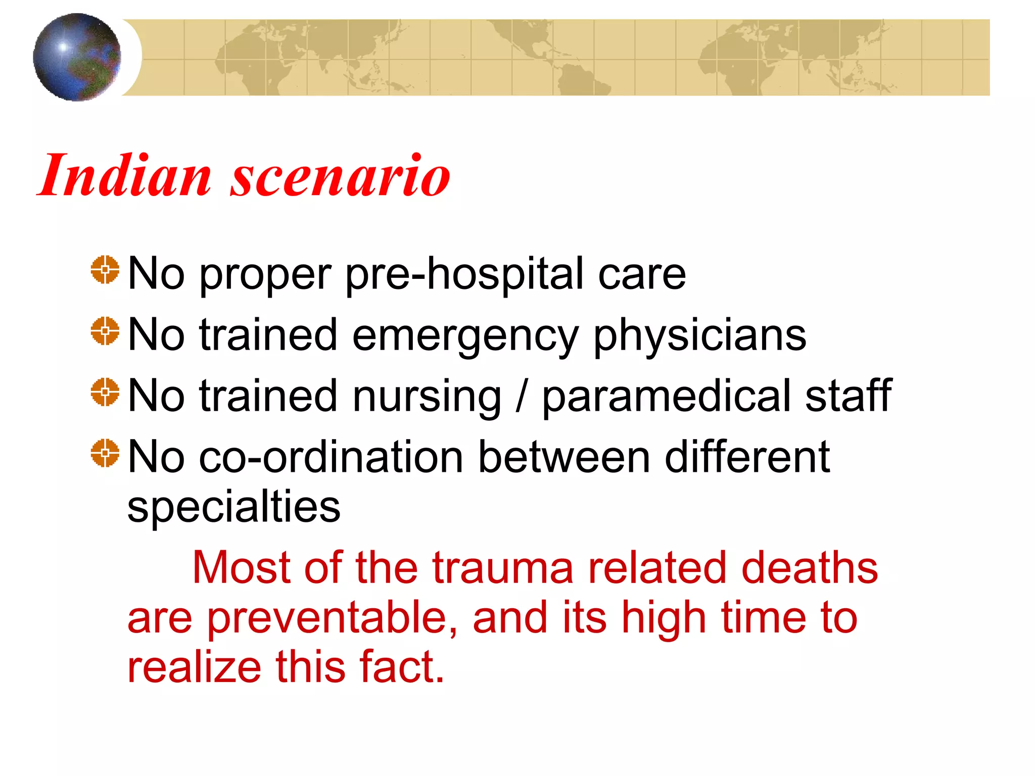 Initial approach to trauma | PPT