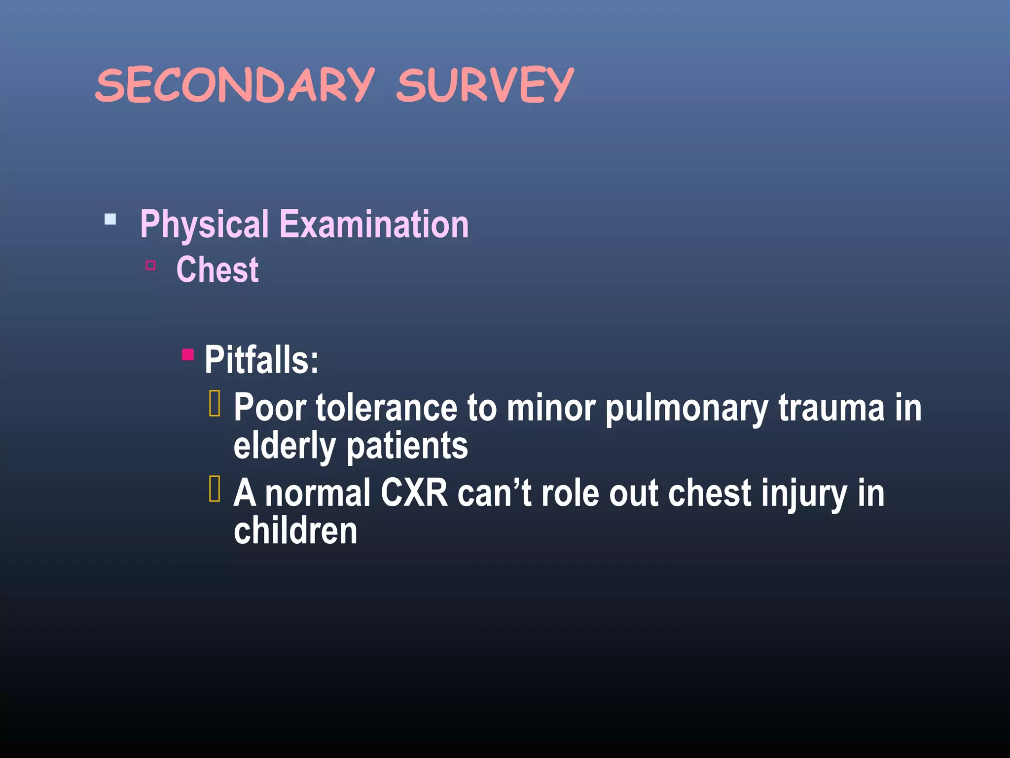 Initial assement in trauma pat | PPT