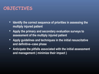 Initial assement in trauma pat | PPT
