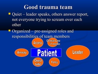 Initial assesment atls | PPT