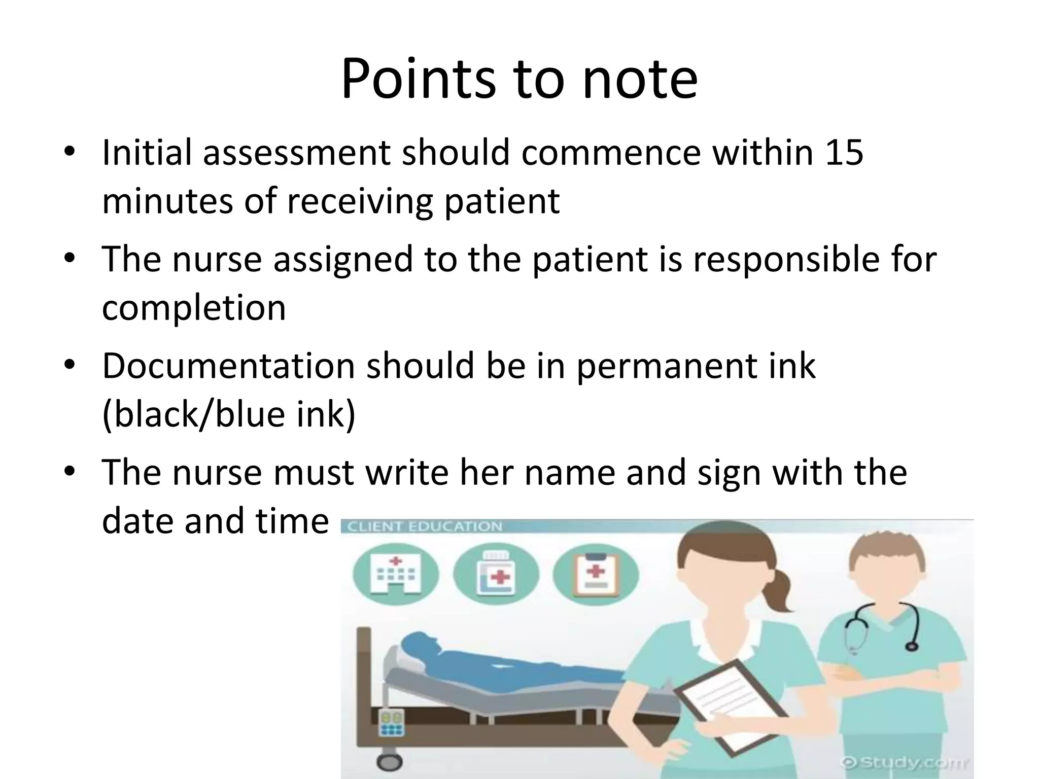 Initial assessment | PPTX
