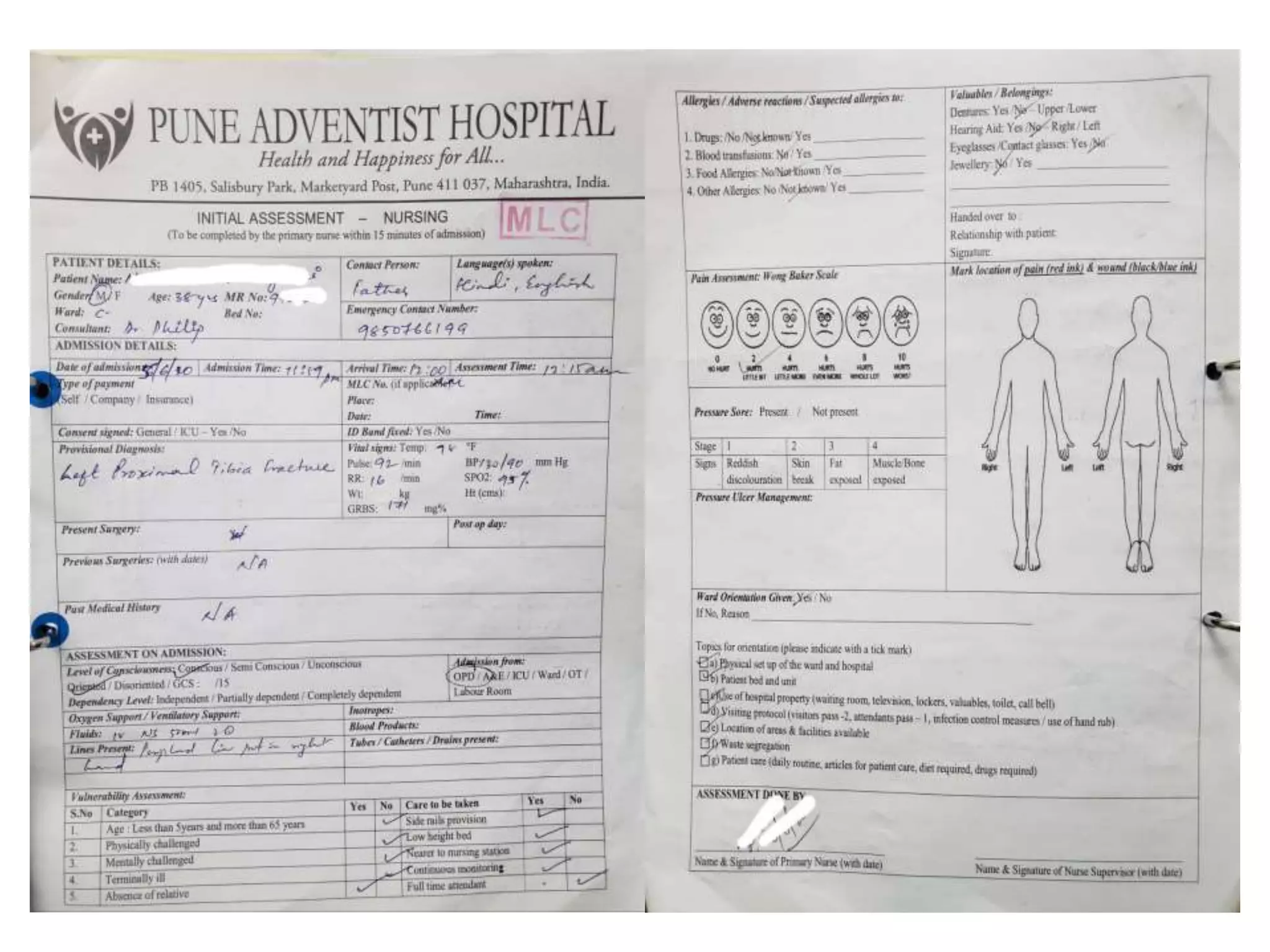 Initial assessment | PPTX