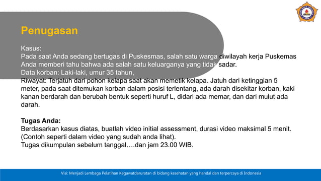 Initial assessment | PPT