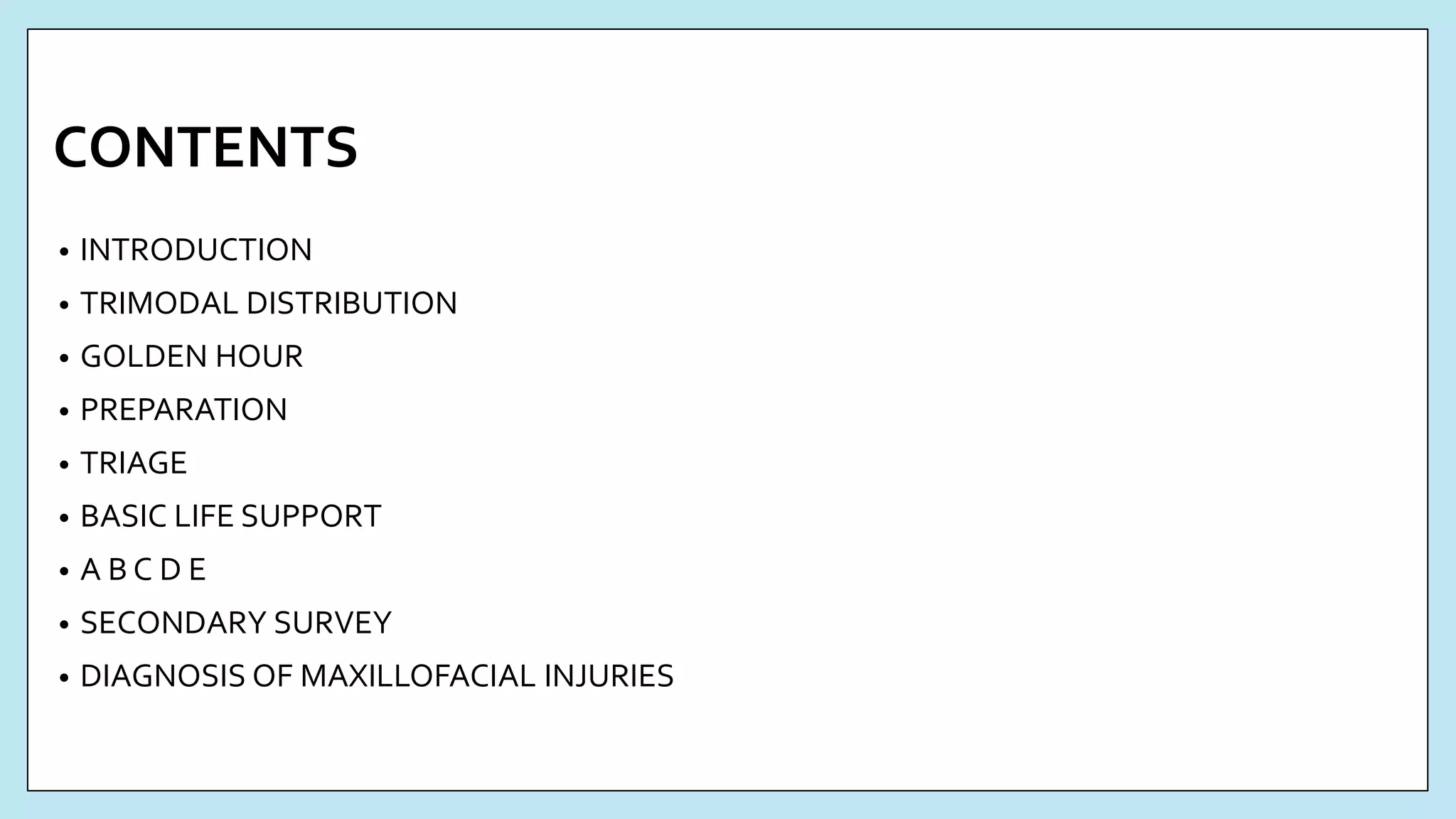 INITIAL ASSESSMENT AND INTENSIVE CARE IN TRAUMA.pptx