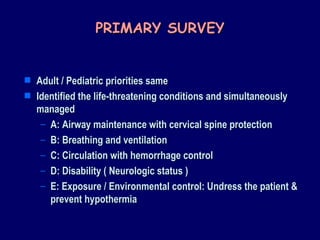 Initial Assessment And Management | PPT