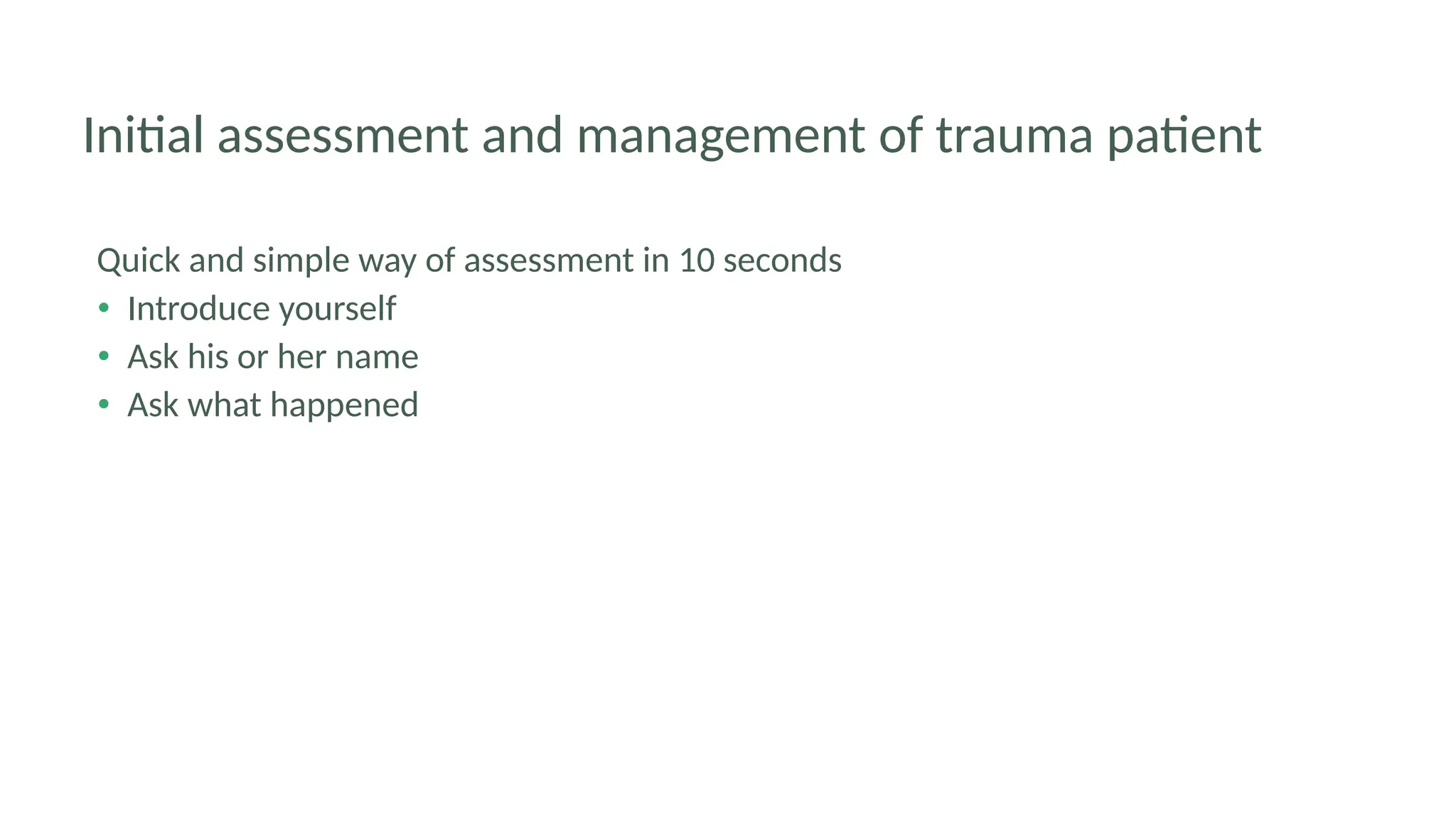 Initial assessment and management of trauma patient.pptx