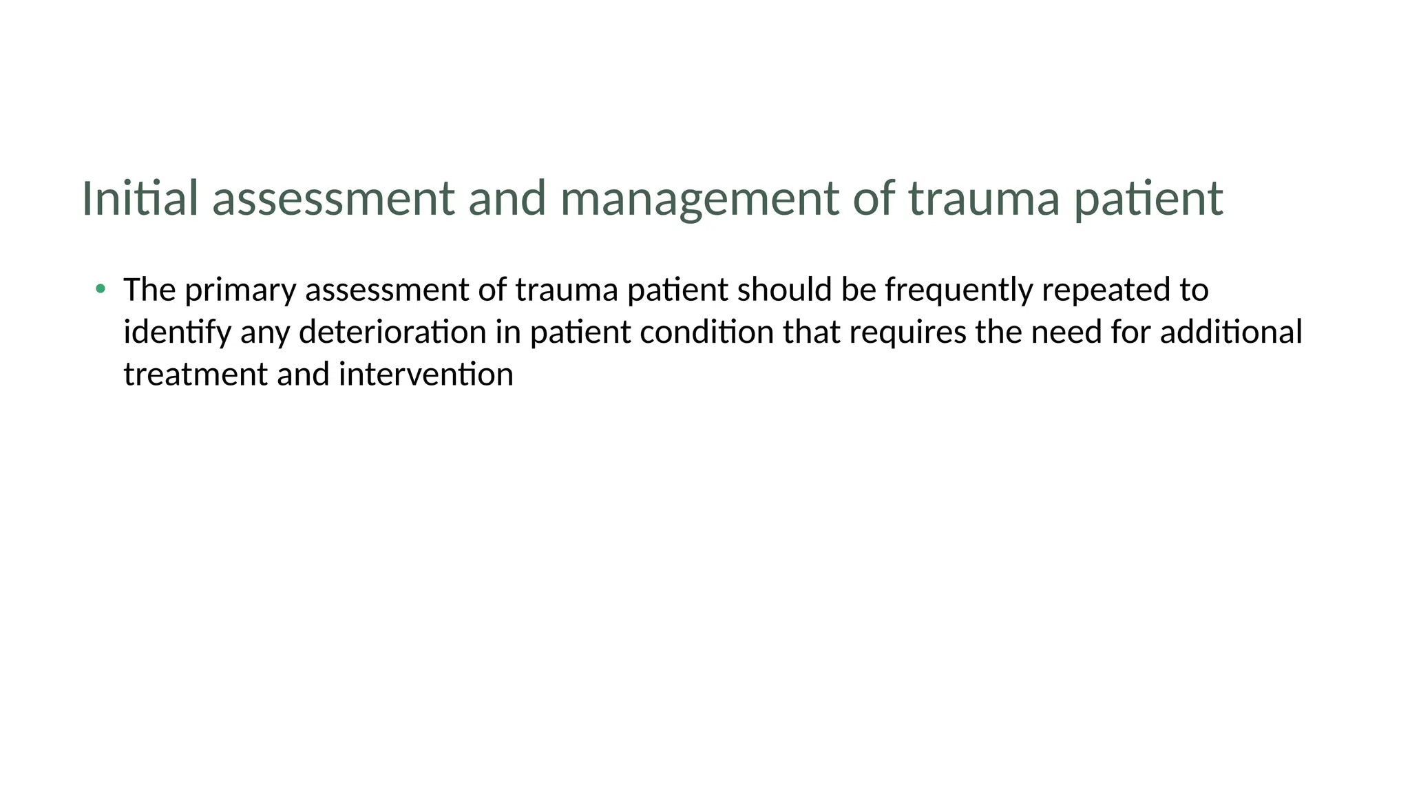 Initial assessment and management of trauma patient.pptx