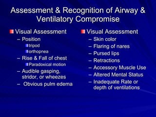 Initial assessment of the trauma patient | PPT