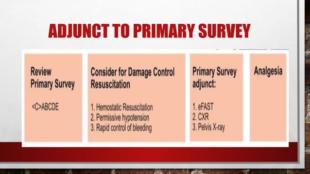 INITIAL ASSESSMENT PRIMARY SURVEY IN TRAUMA.pptx
