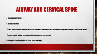 INITIAL ASSESSMENT PRIMARY SURVEY IN TRAUMA.pptx