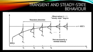 Output analysis for simulation models / Elimination of initial Bias | PPTX