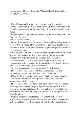 INITIAL CASE CONCEPTUALIZATION8Initial Case Conceptua.docx