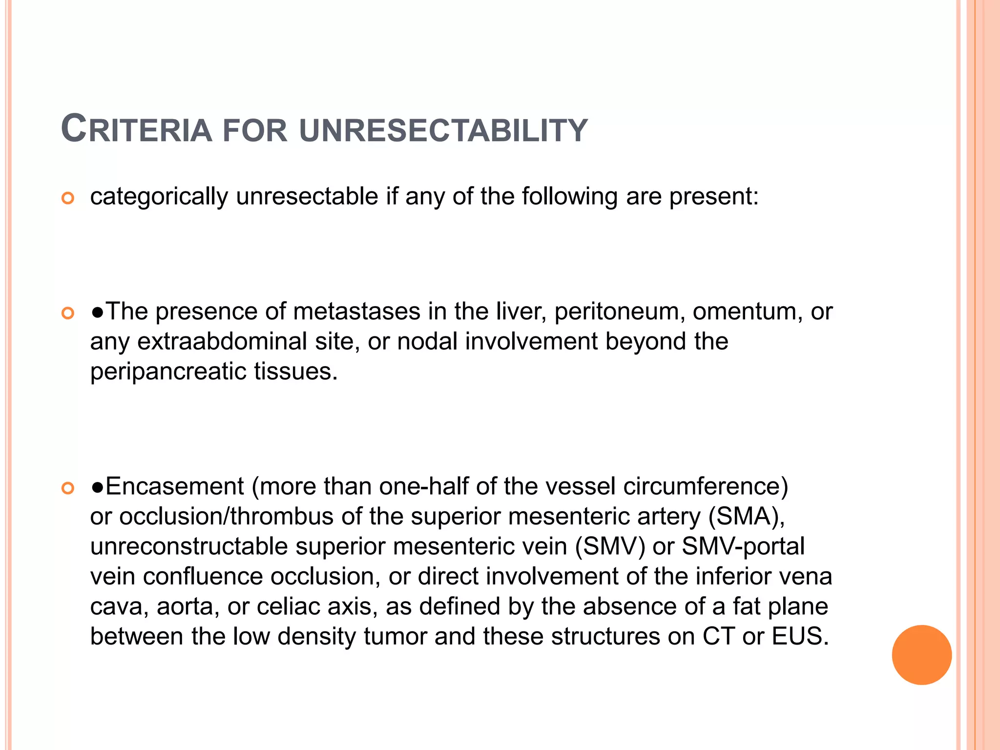 Initial chemotherapy and radiation for pancreatic cancer | PPTX