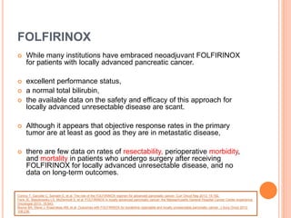 Initial chemotherapy and radiation for pancreatic cancer | PPTX