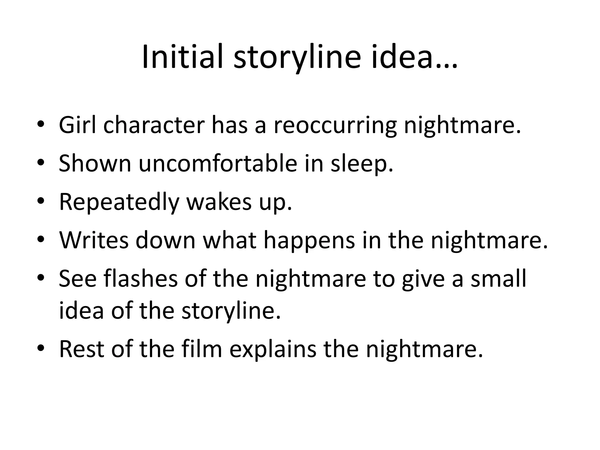 Initial ideas | PPTX