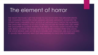 Initial ideas for horror trailer | PPT