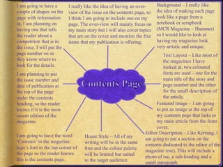 Initial Ideas For My Magazine | PPT
