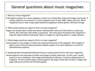 Initial introductory task 1 | PPT