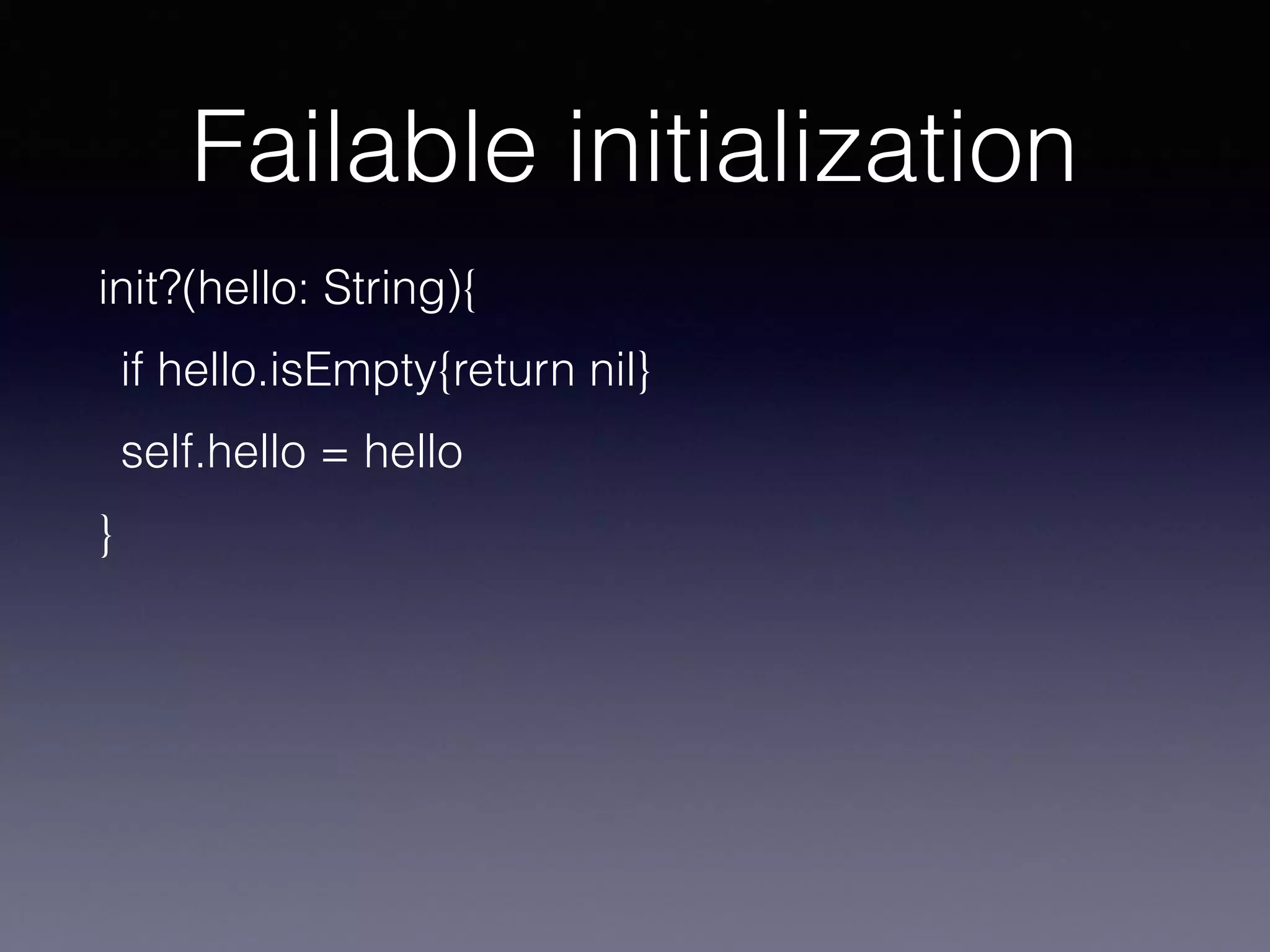 Initialization | PDF