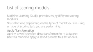 Initializing & Optimizing Machine Learning Models | PPT