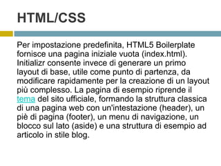 Initializr - come iniziare | PPT