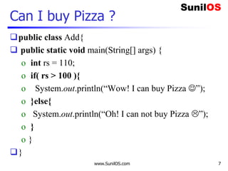 Initial Java Core Concept | PPT