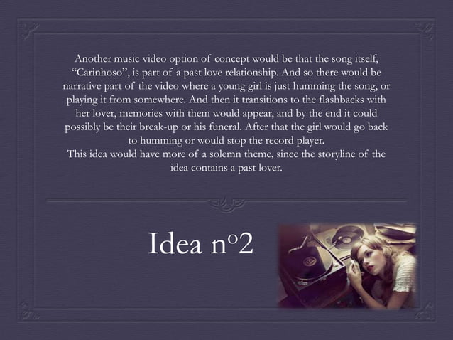 initial MV ideas final.pptx